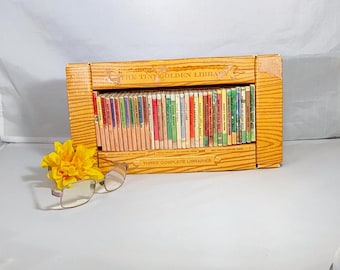 Tiny Golden Library, Vintage Mini Books - Etsy
