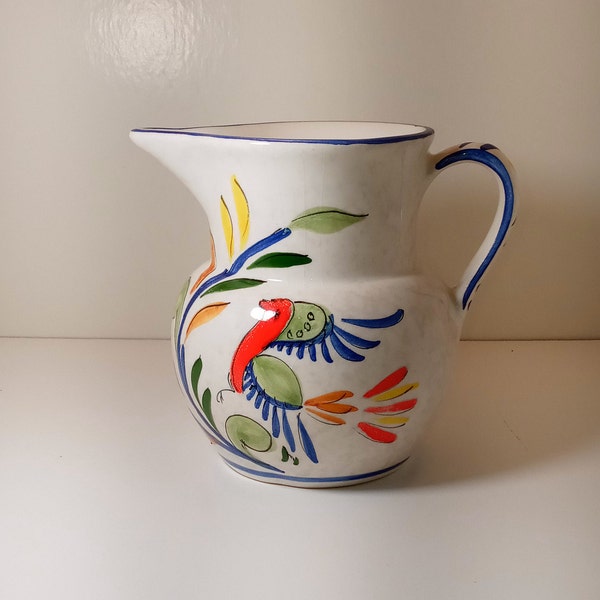 Red Ceramic Pitcher - Etsy