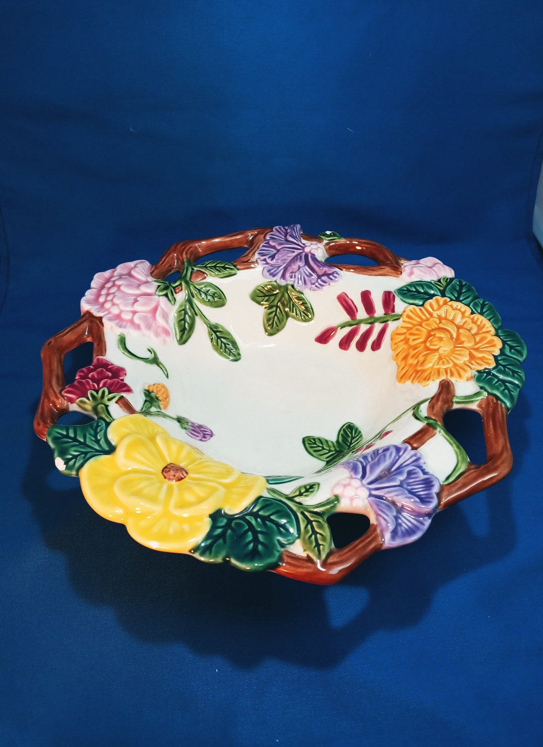 Fitz and Floyd Spring Dish/bowl, Floral, Ceramic, Decorative - Etsy