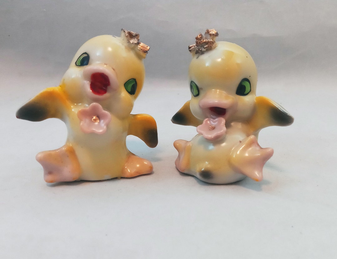Anthropomorphic Baby Yellow Chicks, Japan, Porcelain, Vintage - Etsy