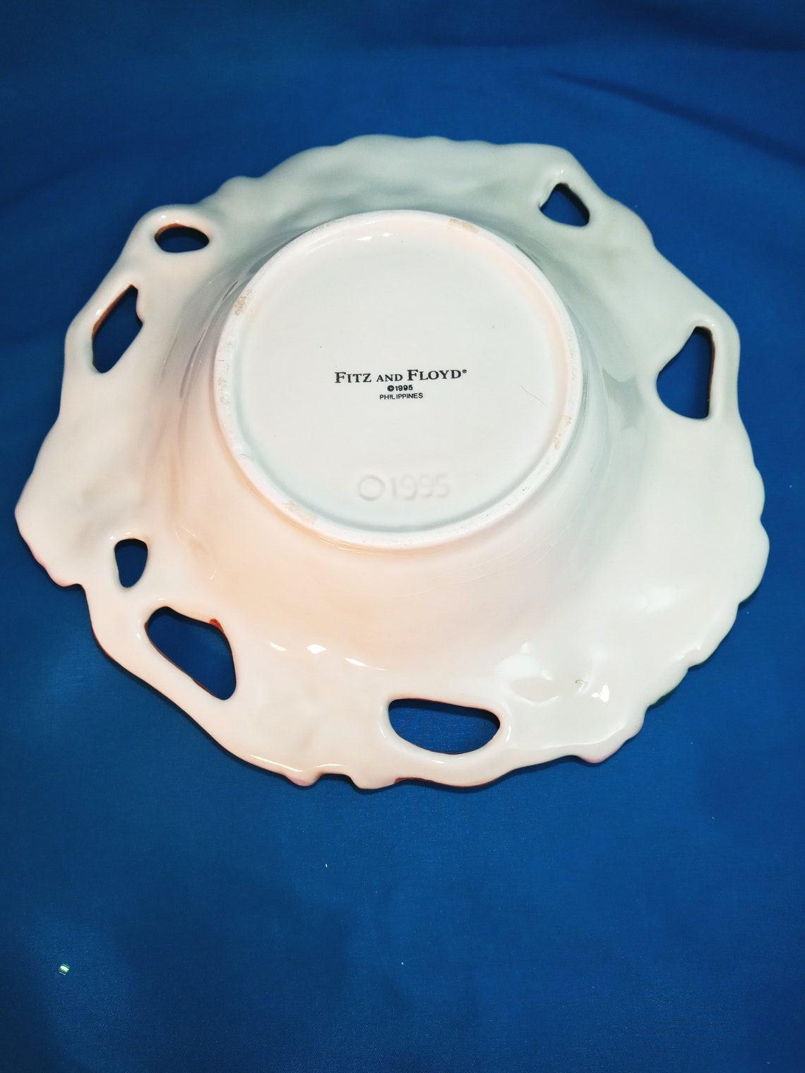 Fitz and Floyd Spring Dish/bowl Floral Ceramic Decorative - Etsy
