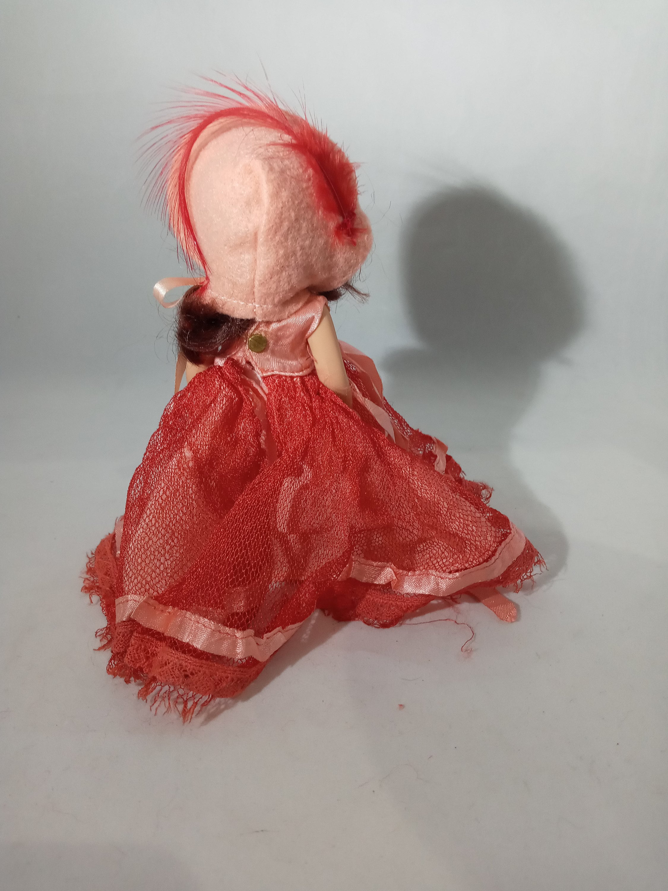 Vintage Nancy Ann Storybook Doll, 1950s Collectible, Reddish Orange ...
