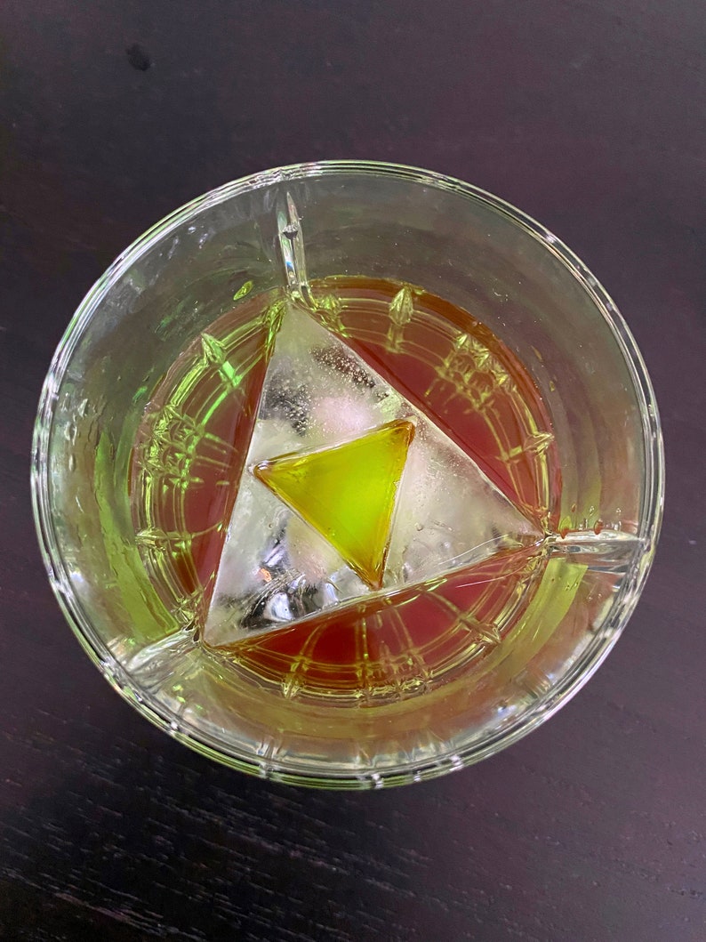 Zelda Triforce Ice Cube Mold - Etsy