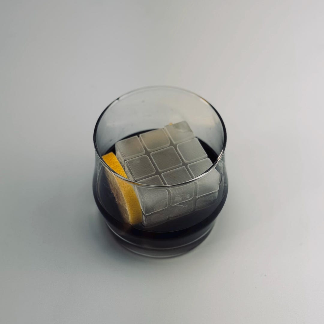 Rubik’s Cube Ice Mold – Puzzle Silicone Tray for Cocktails & Baking - Etsy