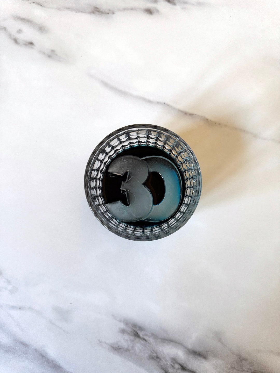 Number Shaped Ice - Etsy