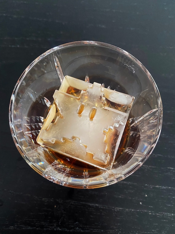 Retro 8 Bit Star Ice Mold - Etsy