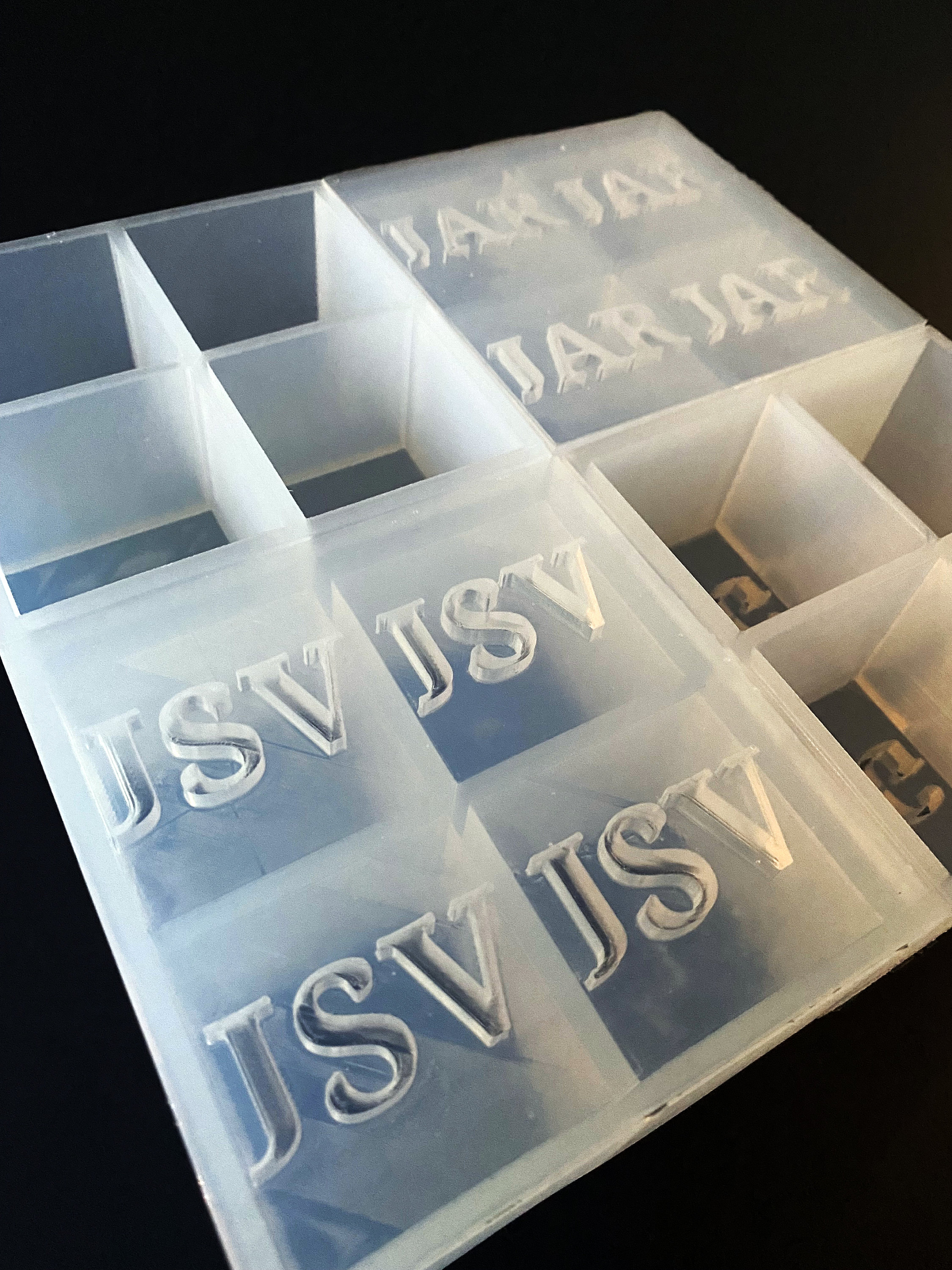 Monogrammed Ice at Donald Blanton blog