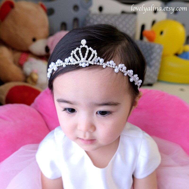 Baby Girl Tiara - Etsy