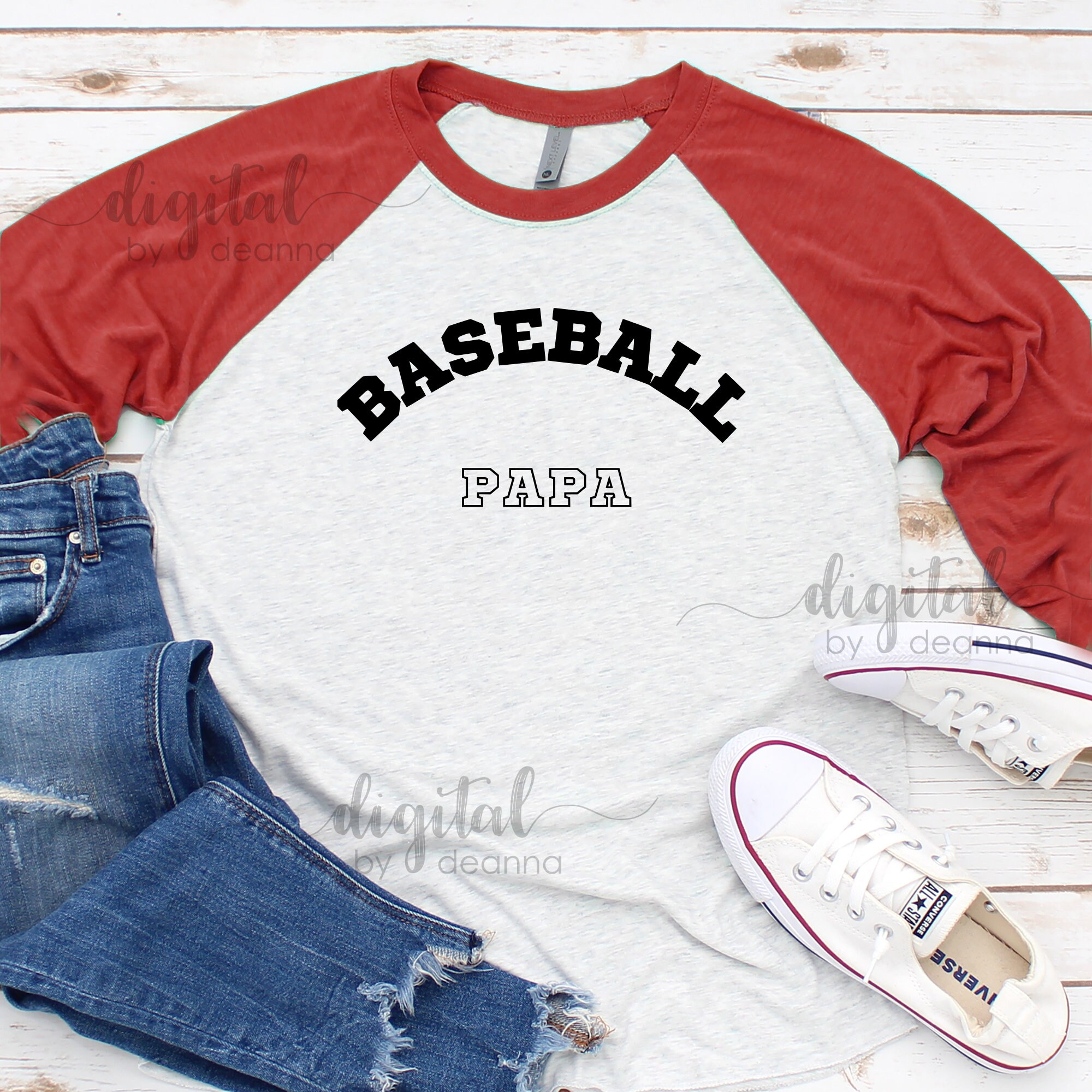 Baseball Papa, SVG, PNG, Shirt, Digital Download, Decal - Etsy
