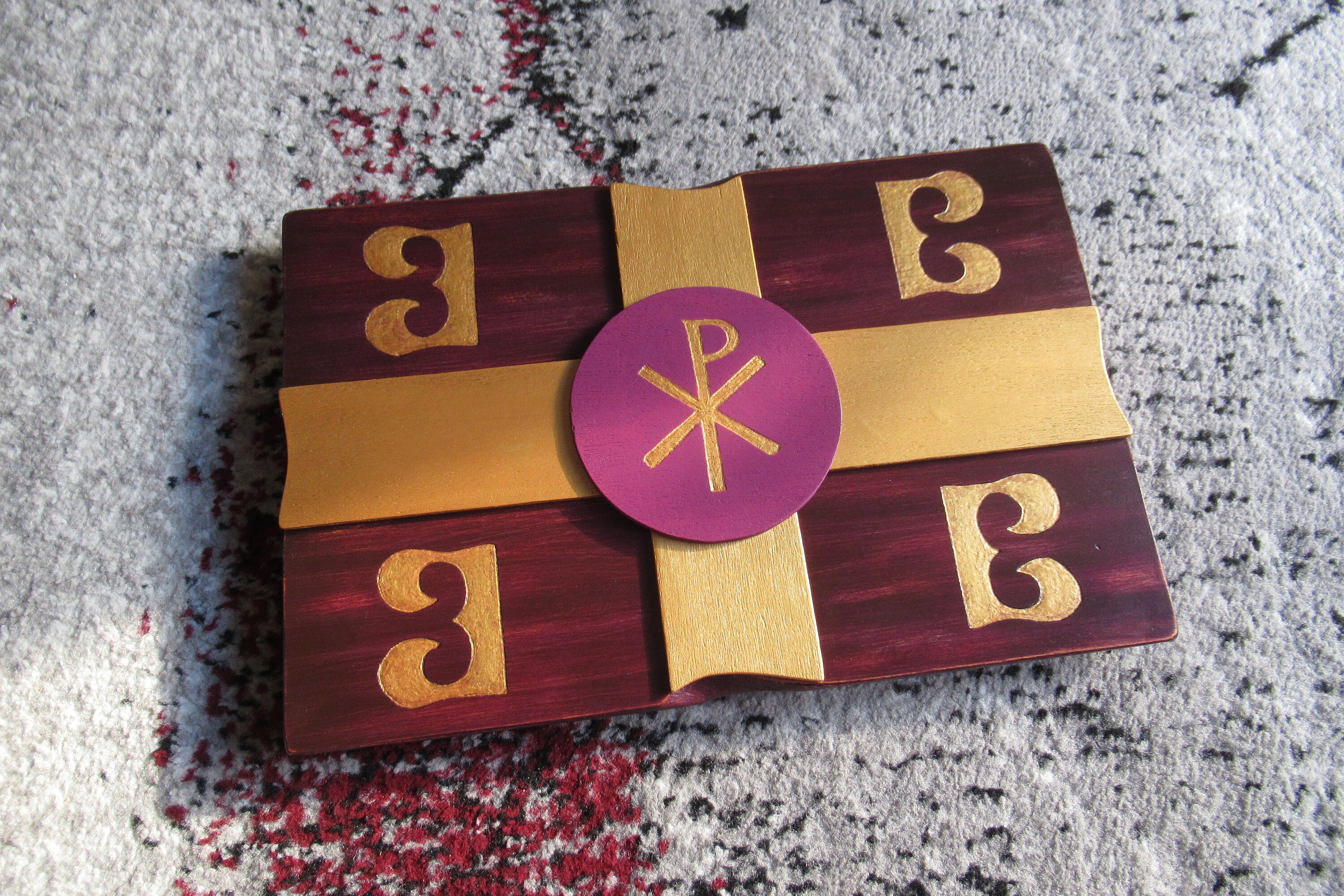 Eastern Roman Empire Flag Byzantine Empire, Wooden Roman Flag, History ...