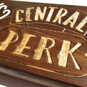 Central Perk Wall Art/sign - Friends Wall Art, Friends Sign, Central ...