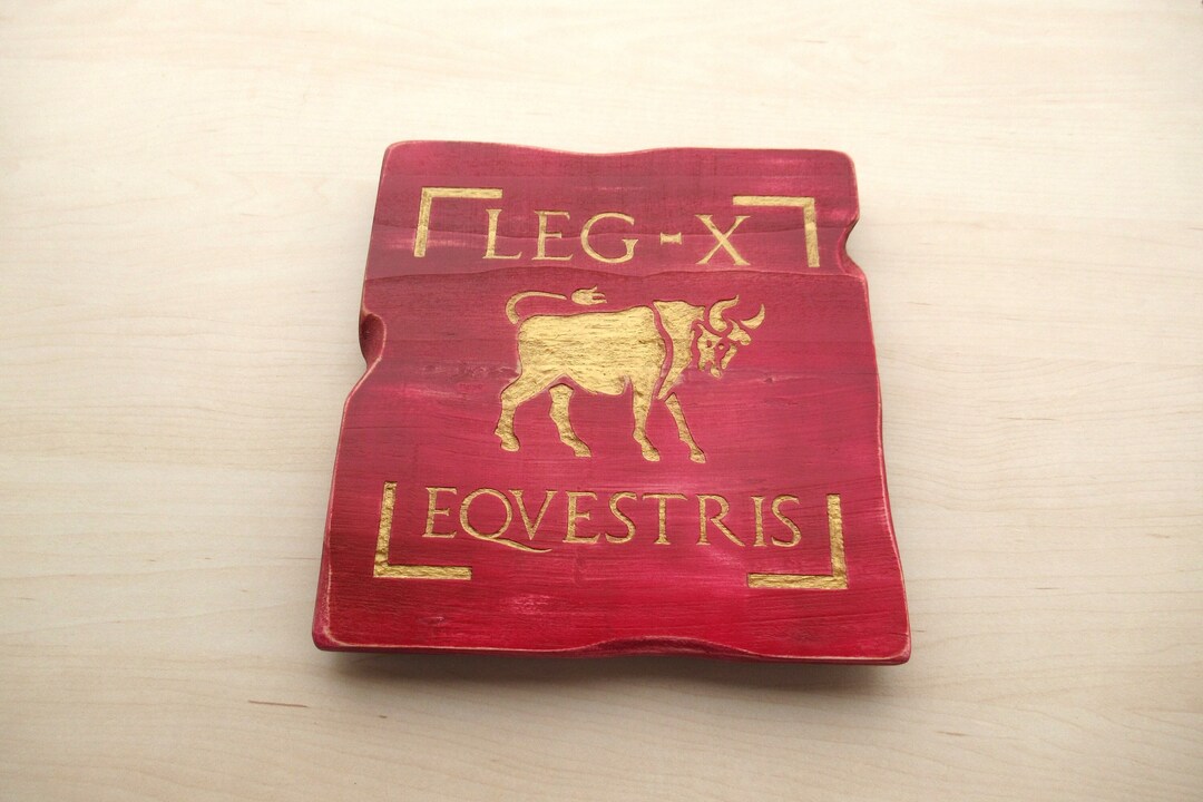 LEG X Equestris Wall Art - 10th Roman Legion, Roman Empire, Julius ...