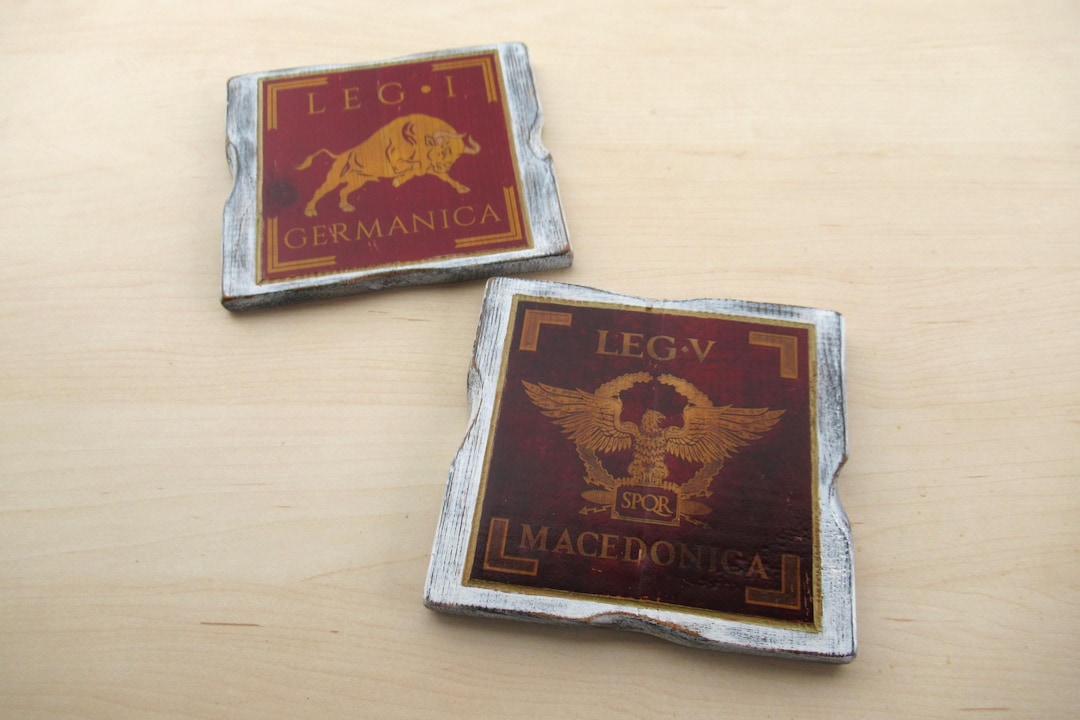 Roman Legion Standards - Leg I Germanica, Leg V Macedonica, 1st Legion ...