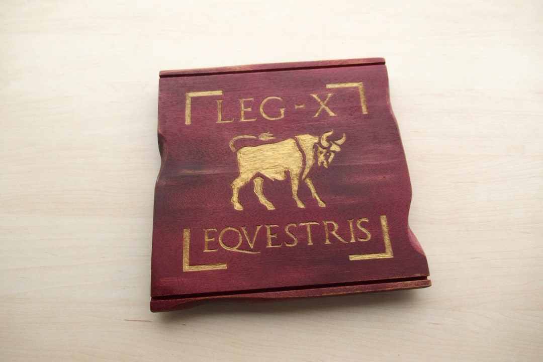 LEG X Equestris Wall Art 10th Roman Legion, Roman Empire, Julius Caesar ...