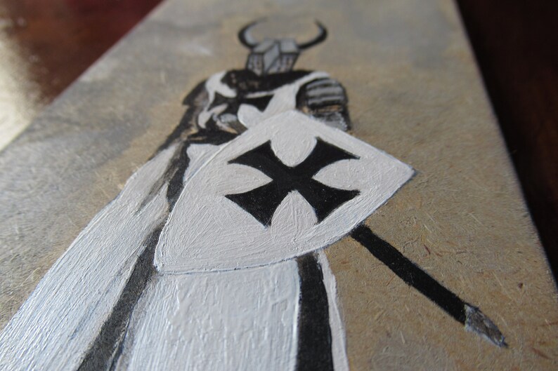 Wooden Bookmarks Templar Knights, Crusaders, Teutonic Knights, Knights Hospitaller, Medieval Art ...