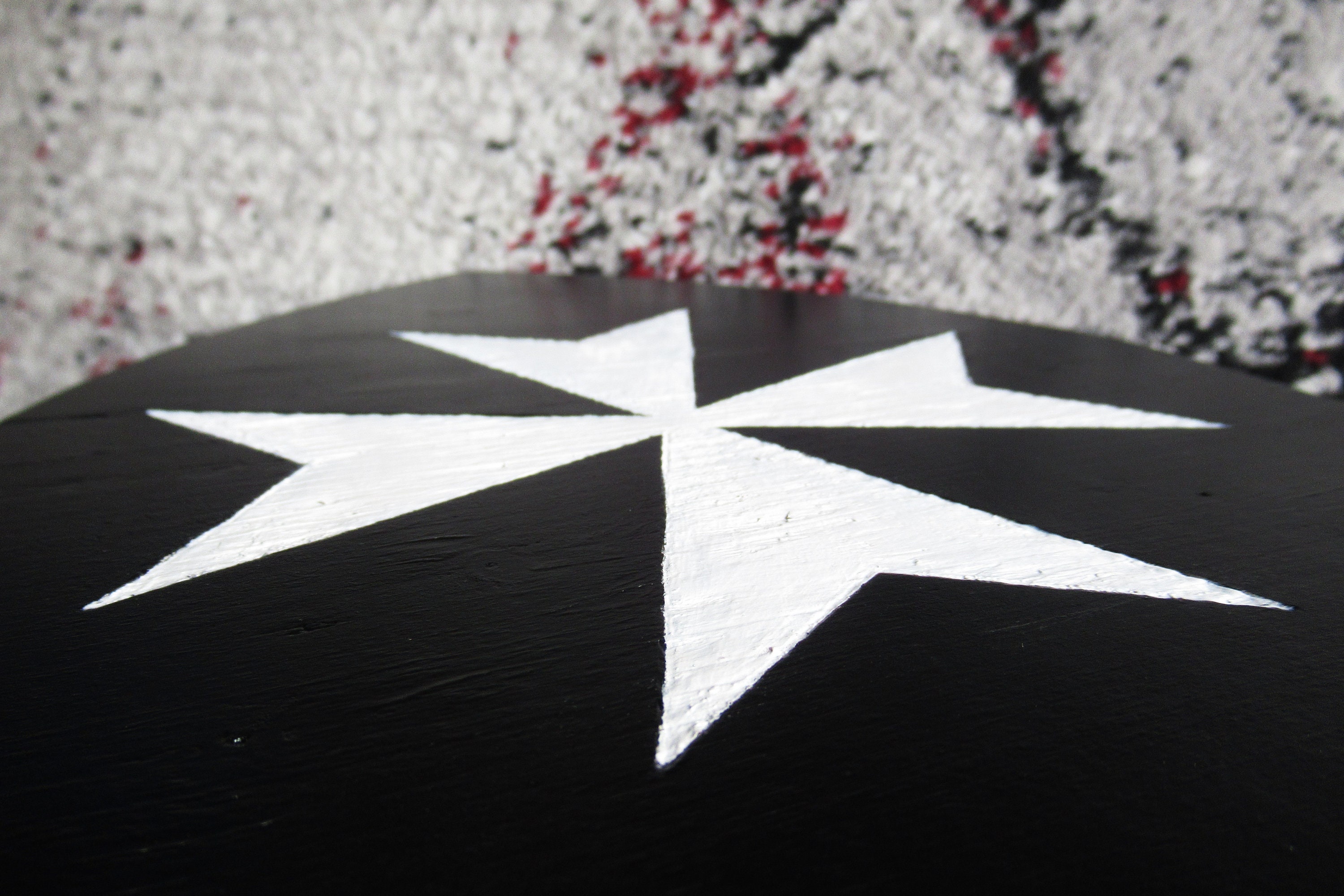 Knights Hospitaller Shield Wall Art Medieval Art Knights - Etsy