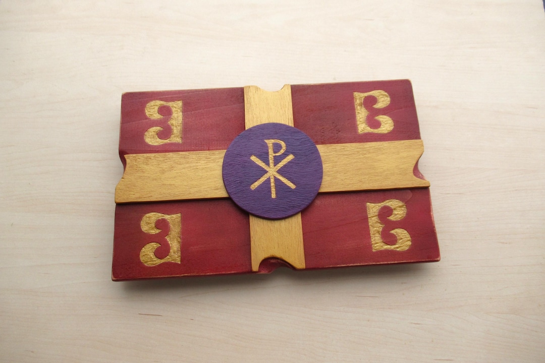 Eastern Roman Empire Flag - Byzantine Empire, Wooden Roman Flag ...
