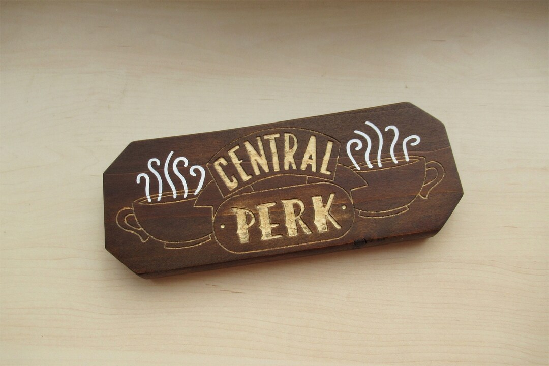 Central Perk Wall Art/sign - Friends Wall Art, Friends Sign, Central ...
