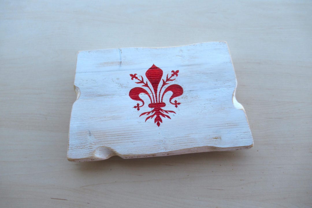Florence Flag Wall Art - Firenze, Giglio of Florence, Republic of ...