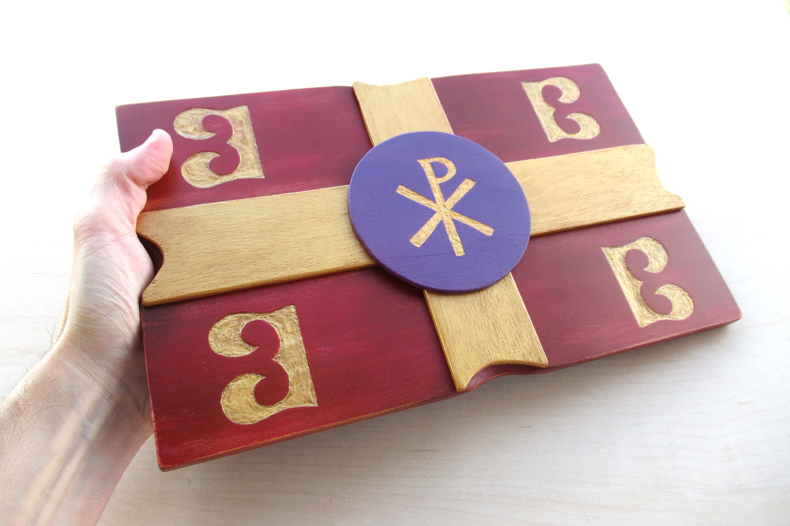 Eastern Roman Empire Flag Byzantine Empire, Wooden Roman Flag, History ...