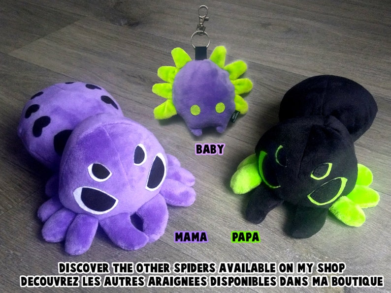 Cute Spider Plushie Spider Miles - Etsy