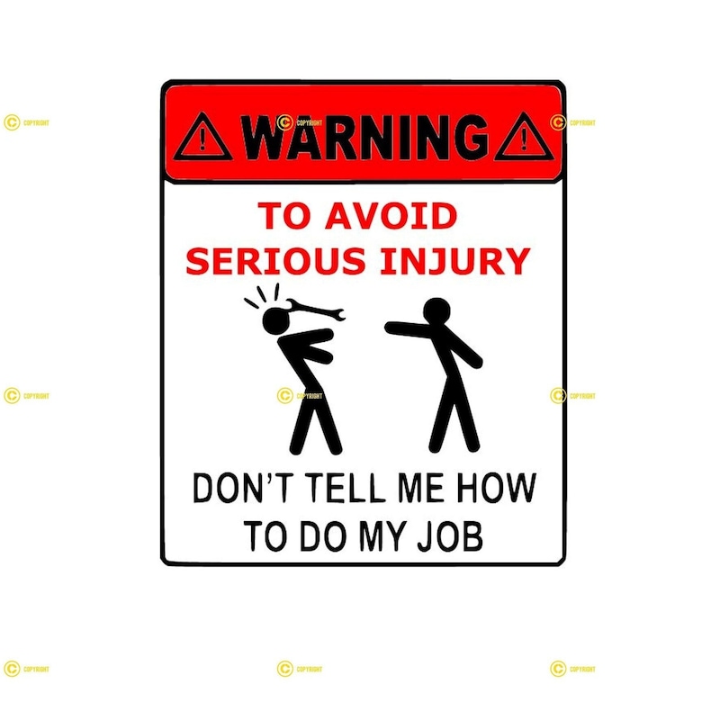 Funny Work Signs - Etsy