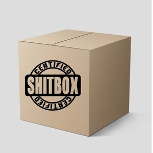 Certified Shitbox Digital Image SVG PNG JPG Download Print Cut ...