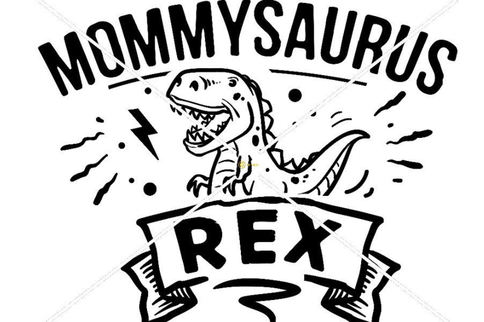 Mommysaurus Rex Digital Files SVG PNG Download Cut Print Put on Tshirt ...