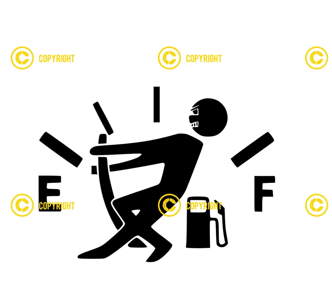 Stickman Pulling Empty Gas Needle DIGITAL IMAGES Svg Png Jpg Download ...