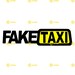 Fake Taxi Digital Image, SVG PNG JPG, Funny Car Decal (digital Download ...