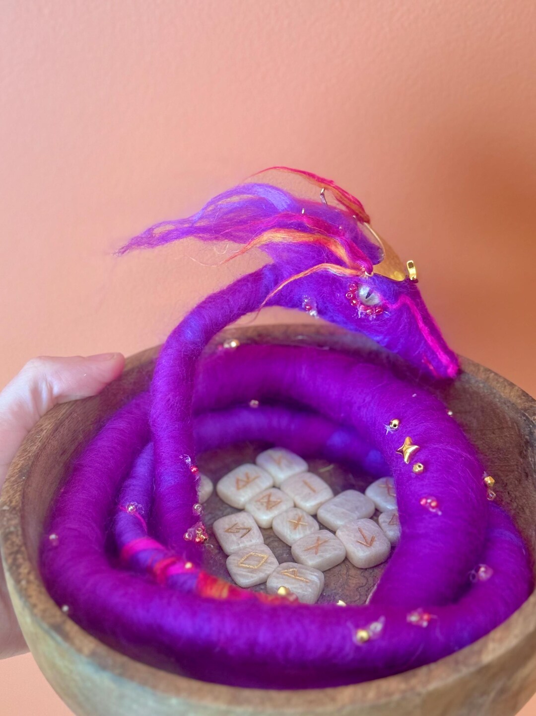 Wearable Dragon Familiar {custom} Spell-crafted Accessory for Ren Faire ...
