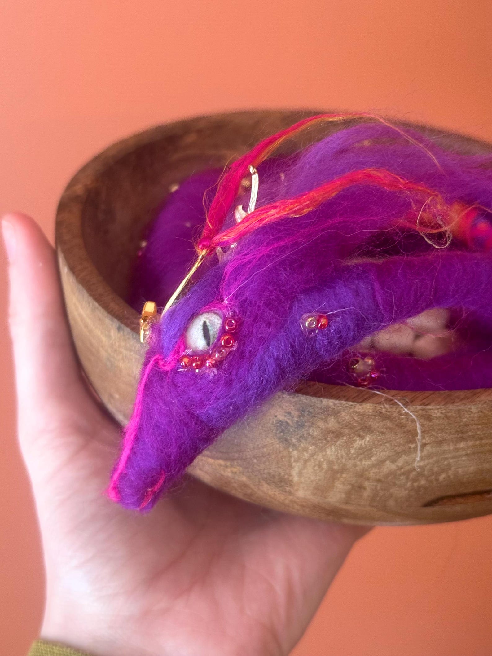 Wearable Dragon Familiar {custom} Spell-crafted Accessory for Ren Faire ...