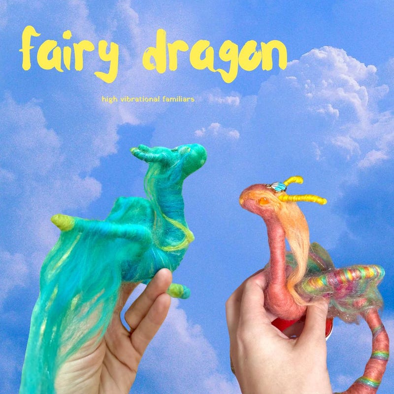 Needle Felted Dragon - Etsy