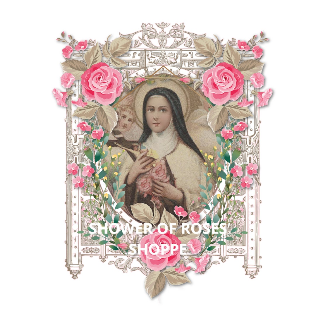 St. Therese Digital Download - Catholic Printable | St. Therese Graphic ...
