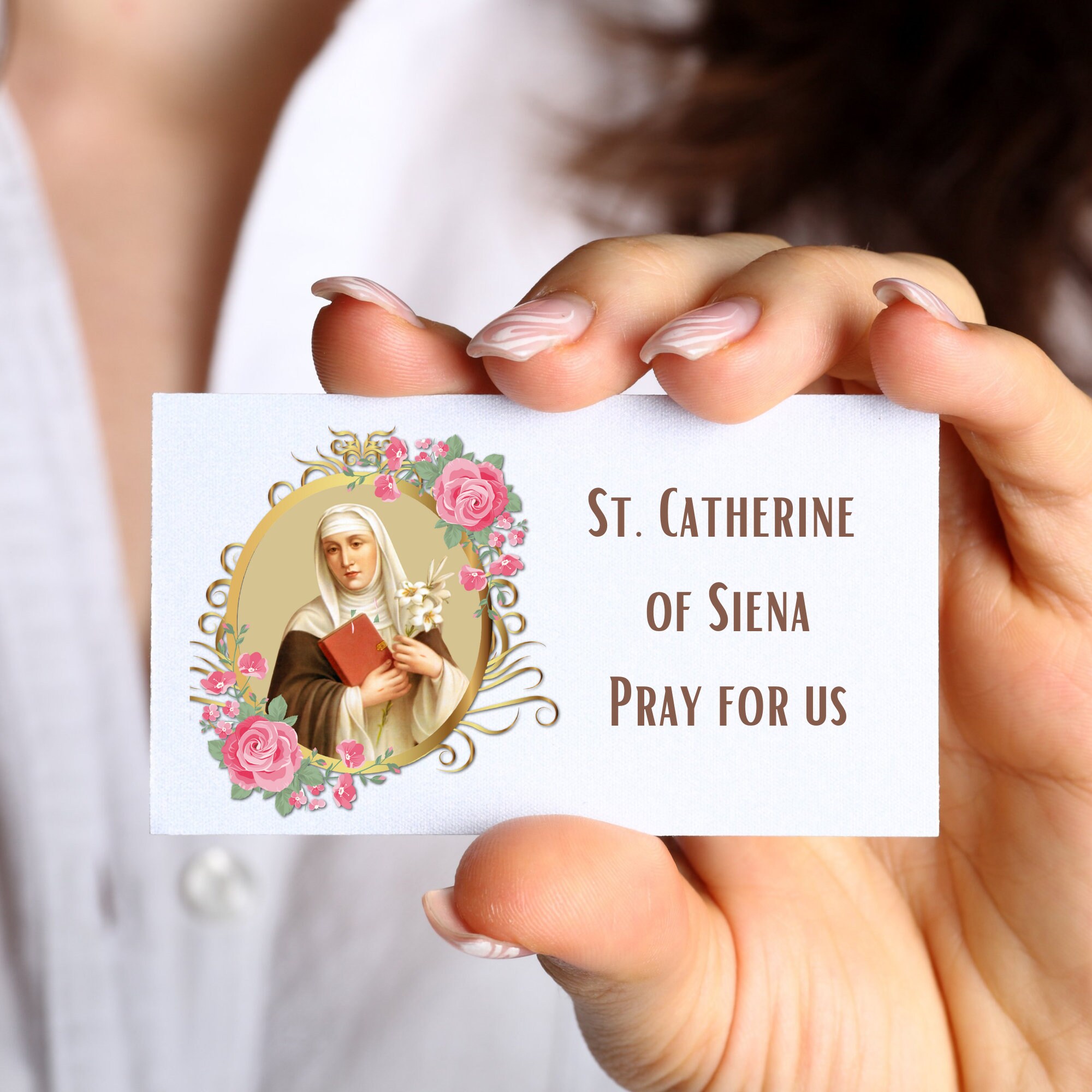 St. Catherine of Siena Digital Download - Catholic Printable ...