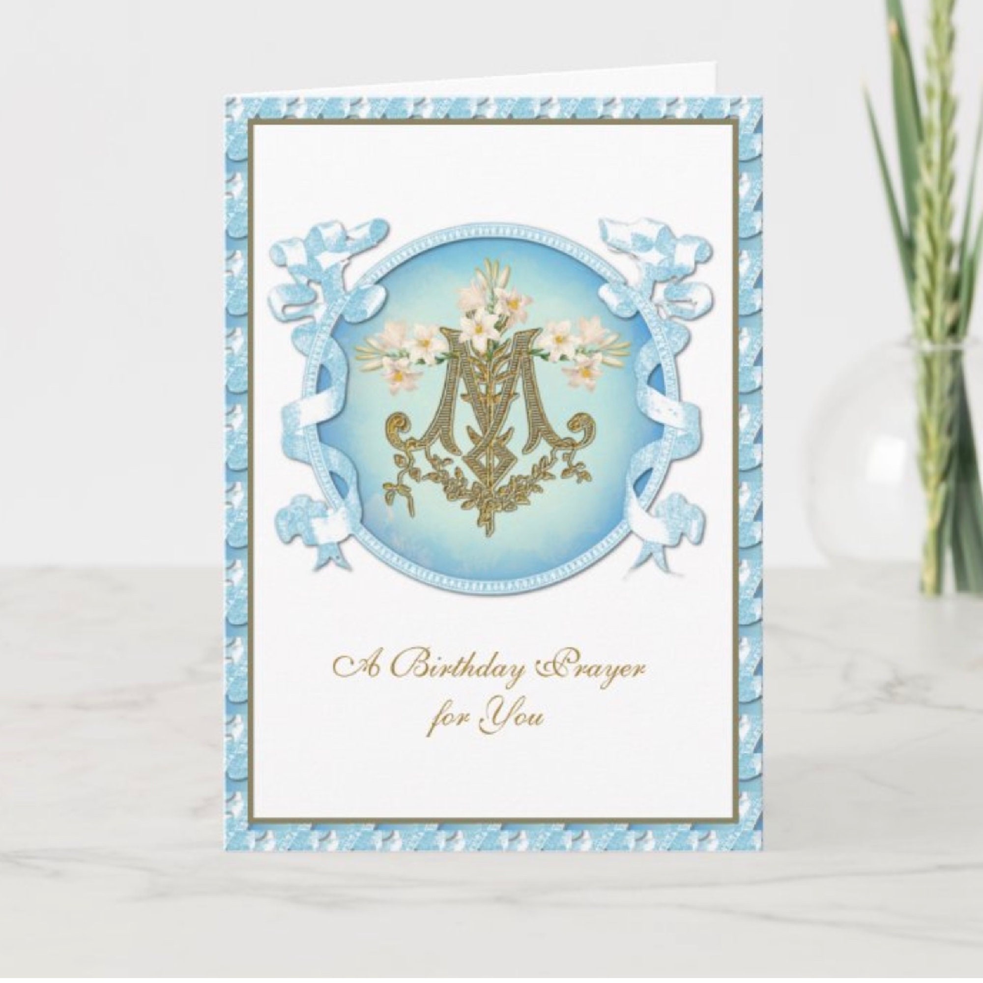 Virgin Mary - MARIAN Monogram With Lilies , Download PNG, Catholic ...