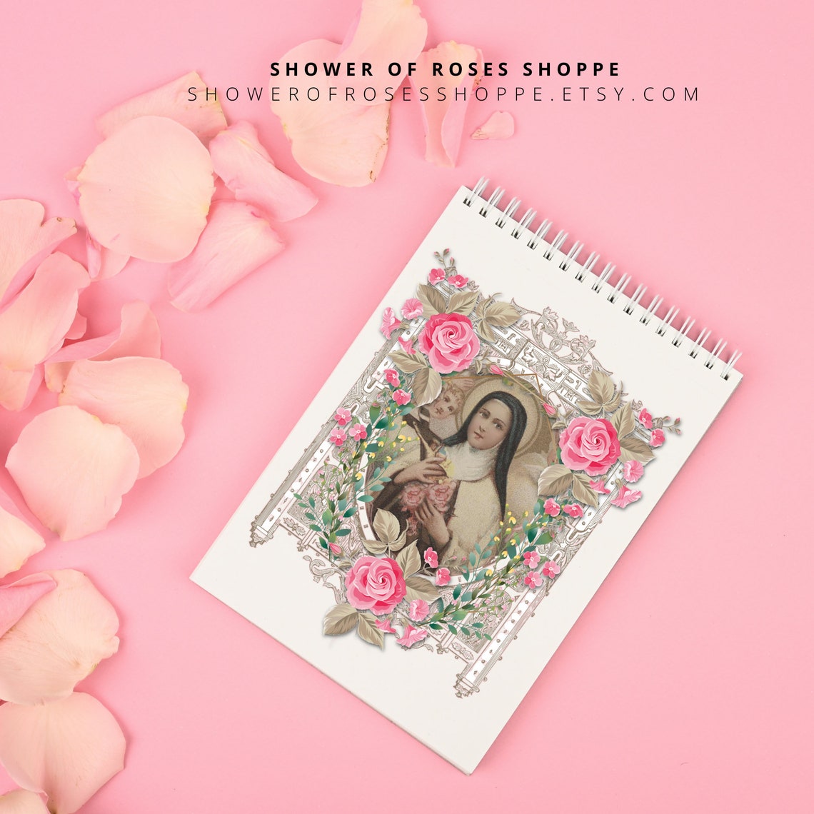 St. Therese Digital Download - Catholic Printable | St. Therese Graphic ...