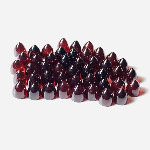 Red Garnet Beads - Etsy