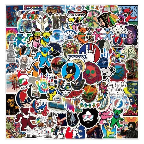 Grateful Dead Car Stickers - Etsy
