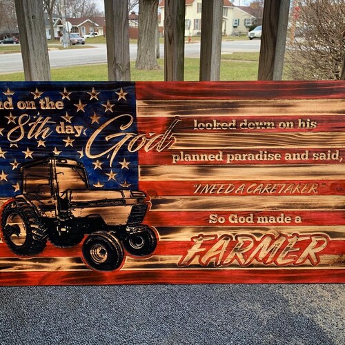 Farmer Flag - Etsy