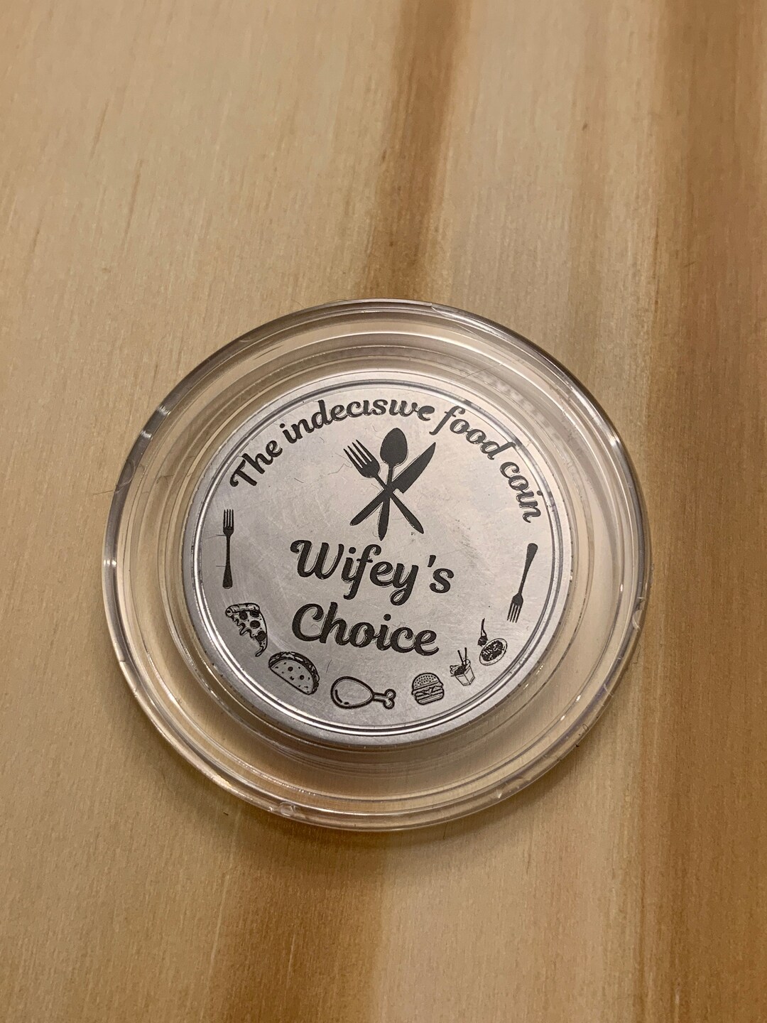 Food Decision Coin, Husband's Choice, Wife's Choice, Indecisive Eating ...