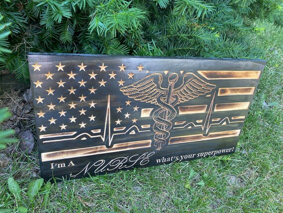 Nurse Appreciation Plaque Whats your superpower | Etsy