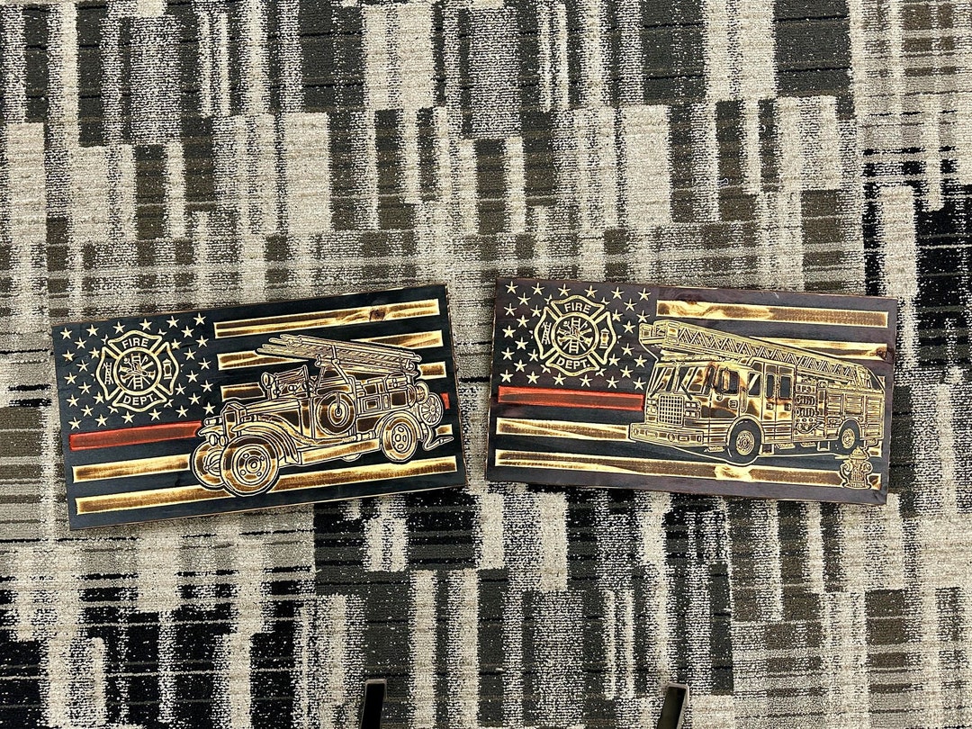 Maltese Flag - Firefighter Engine Ladder Truck - Thin Red Line Flag ...