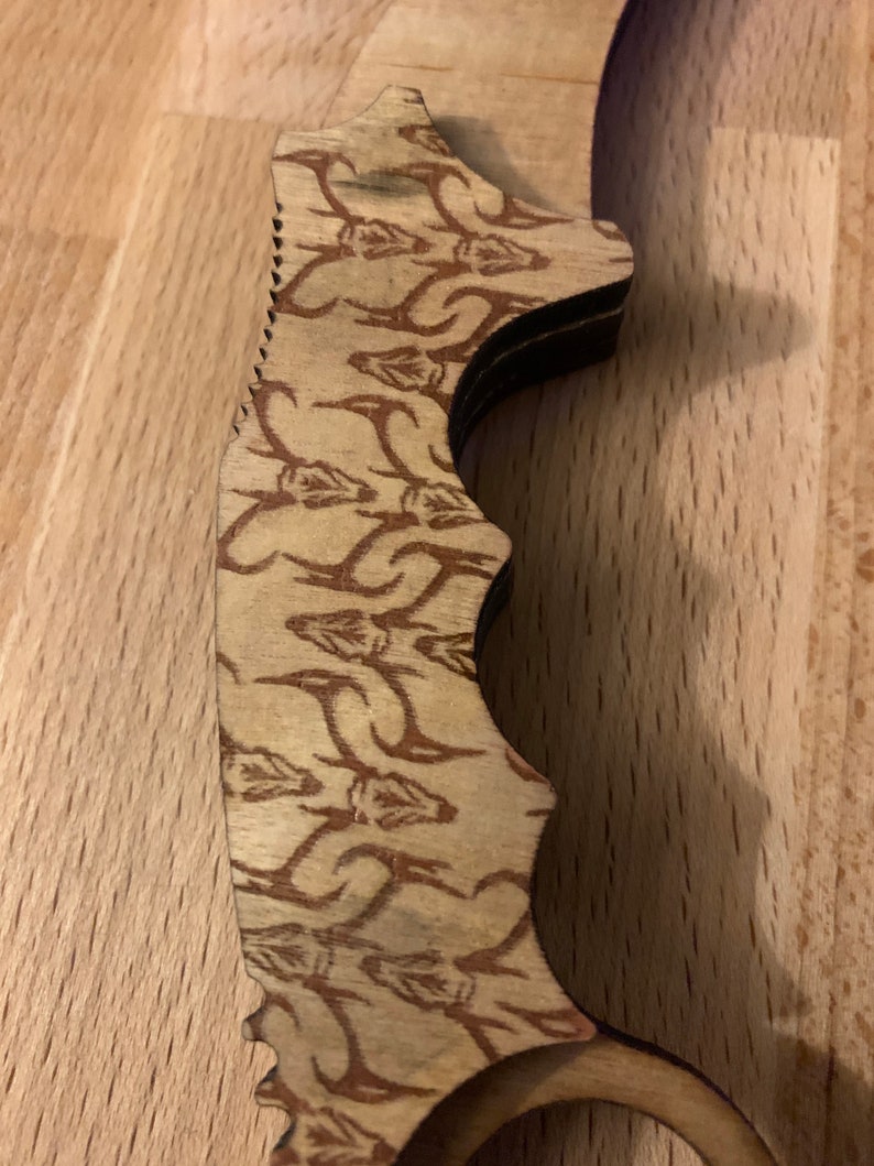 Wooden Karambit Play and Training Knife. - Etsy