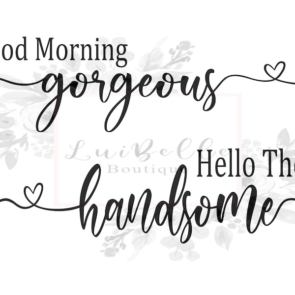 Hello Handsome - Etsy