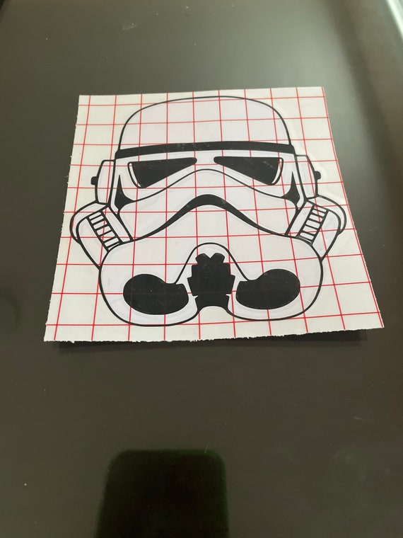 Stormtrooper Vinyl Sticker | Etsy