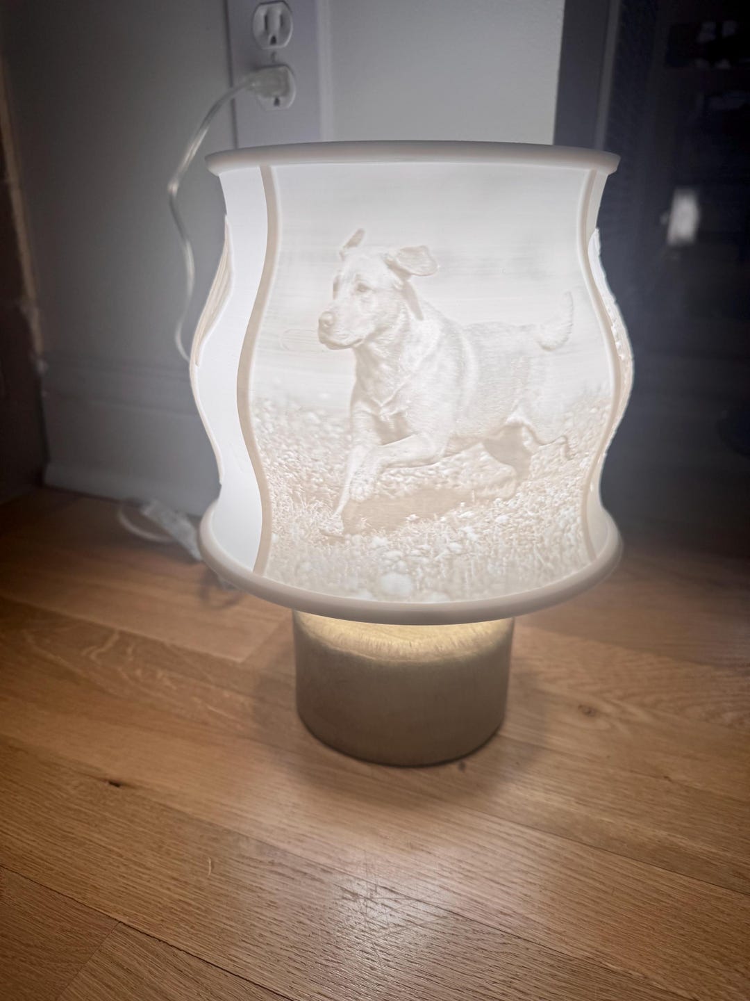 Labrador Retriever Lithophane Lamp, Dog Breed Photo Lamp - Etsy