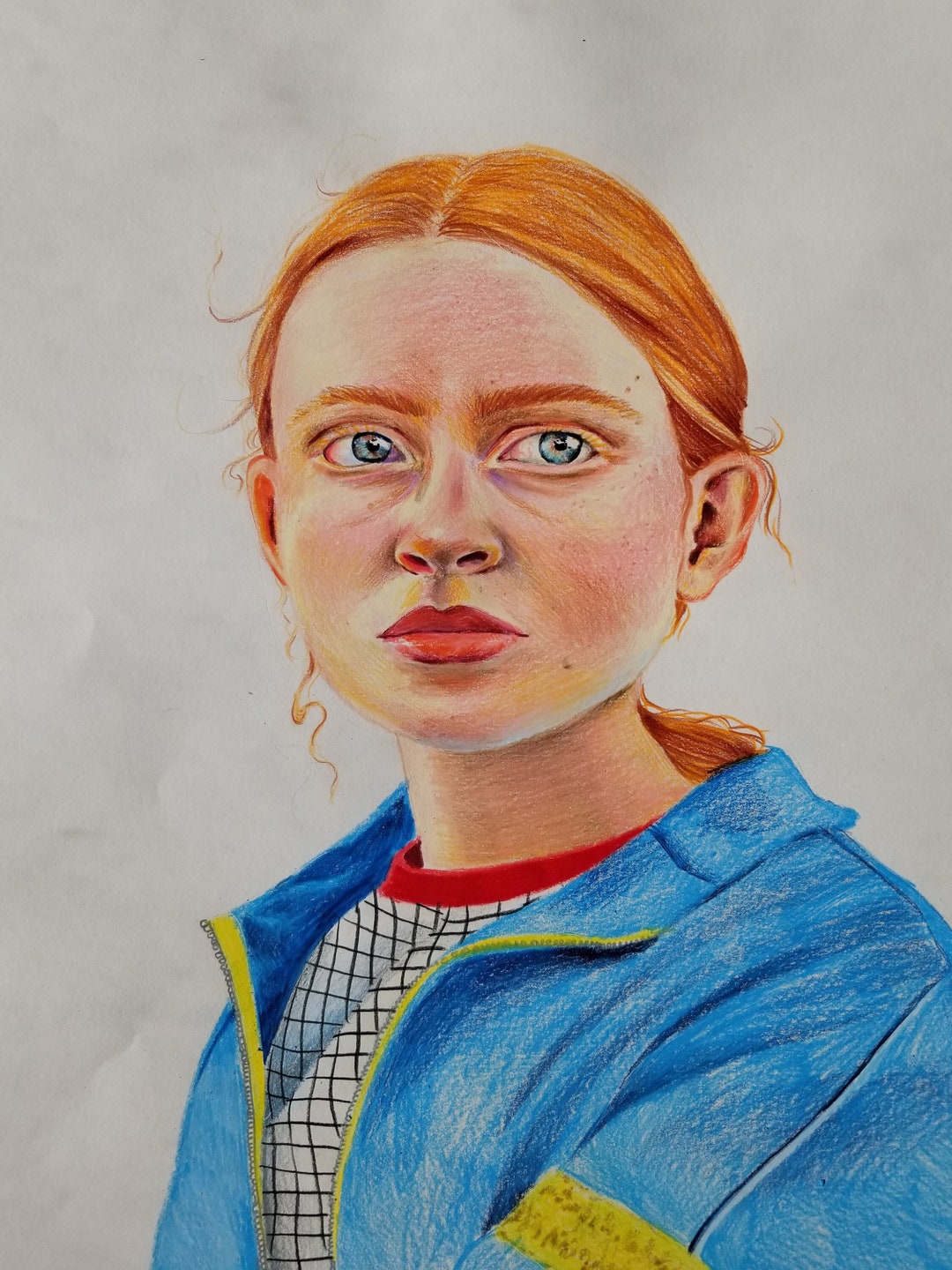 Custom Colored Pencil Drawing - Etsy