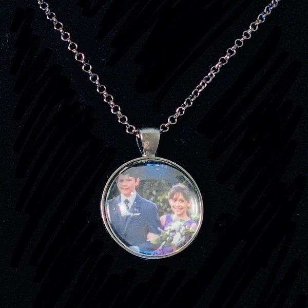 Custom Glass Pendant - Etsy