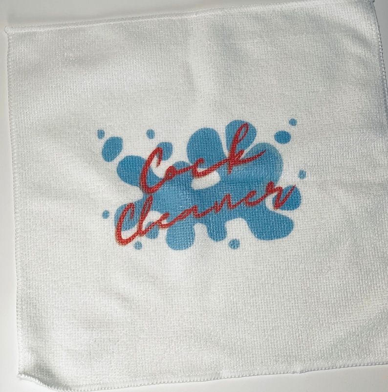 After Sex Personal Clean Up Jizz Rag Funny Novelty T Microfiber Soft Towel Etsy 日本 